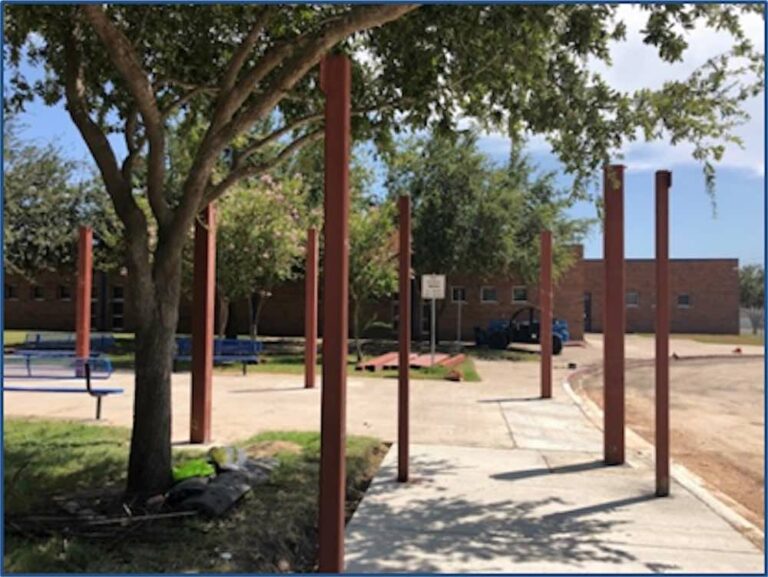 ECISD BL Garza Middle School New Visitors Parking Lot and Pavement ...