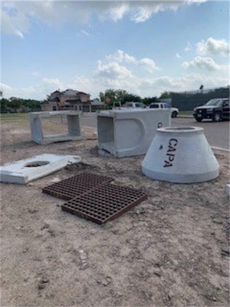 ECISD BL Garza Middle School New Visitors Parking Lot and Pavement ...